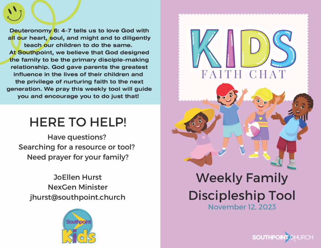 Family Discipleship Journey – Southpoint.Church